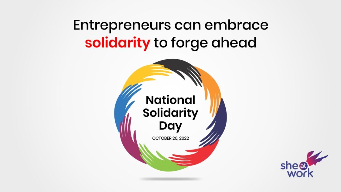National Solidarity Day (October 20, 2022): Entrepreneurs can Embrace ...